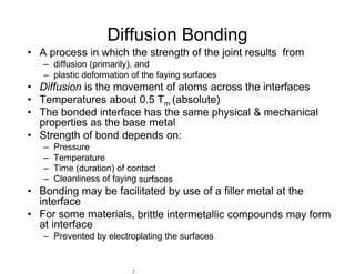Diffusion welding | DOC