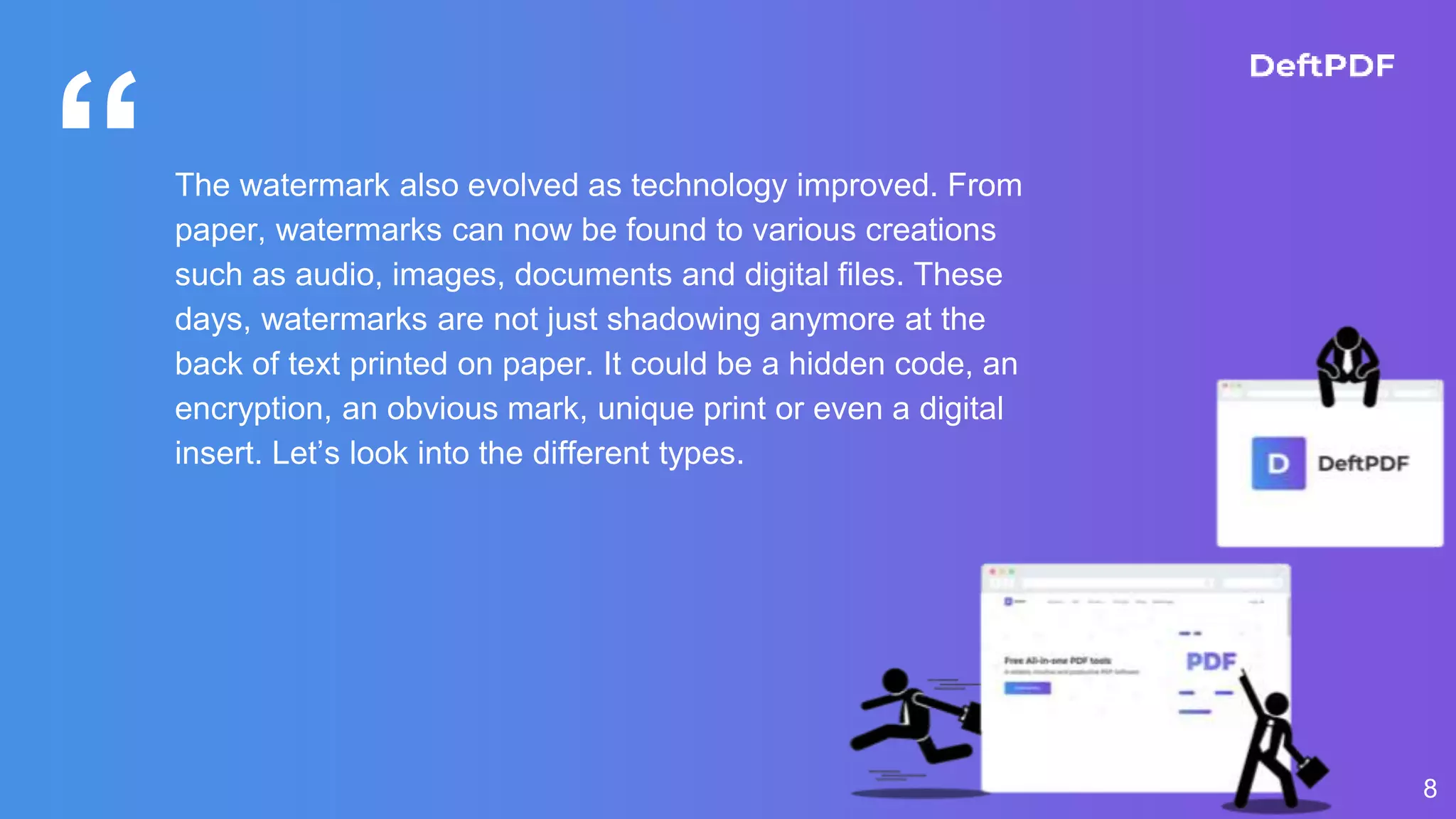 Different kinds of watermarks | PPTX
