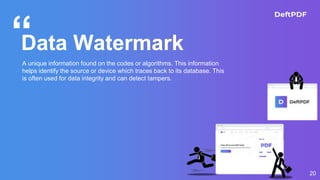 Different kinds of watermarks | PPTX