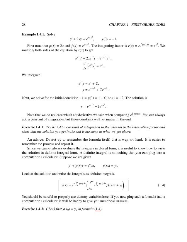 Differential Equations for Engineers