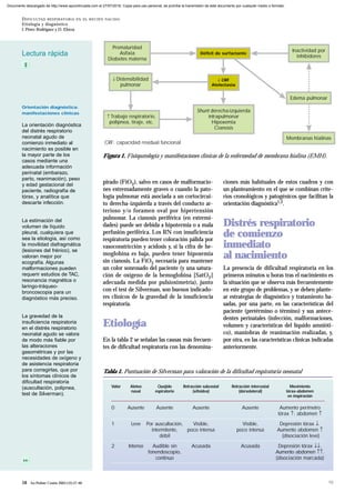 Dificultad respiratoria en el neonato | PDF