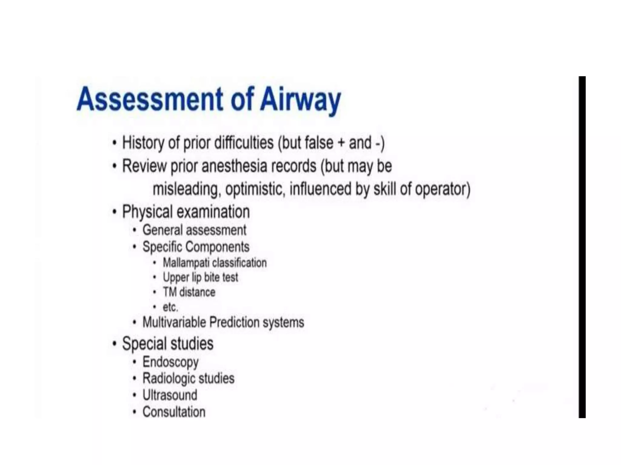 Dificult airway management in icu | PPTX