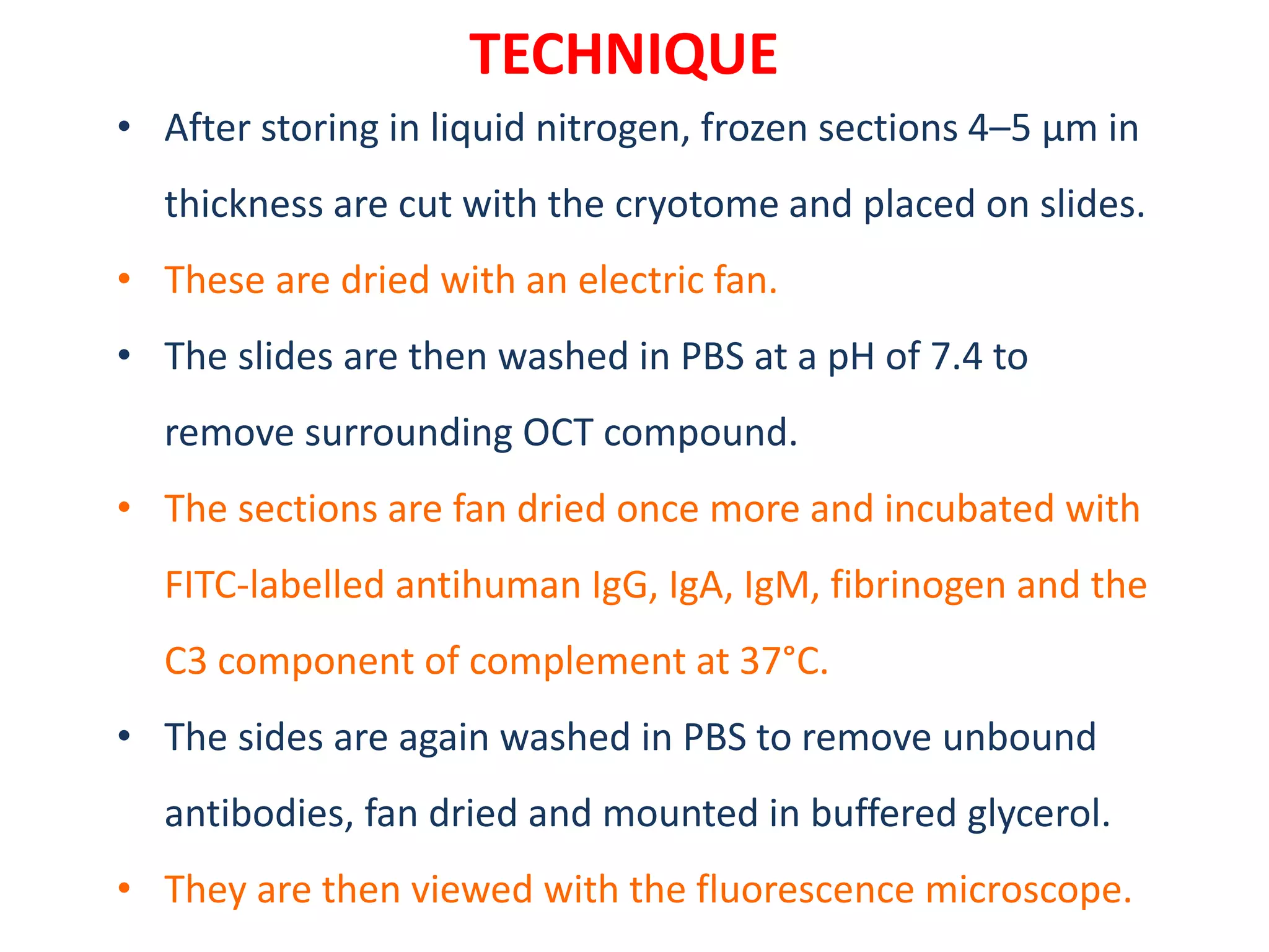 Direct Immunofluorescence in Dermatology | PPTX