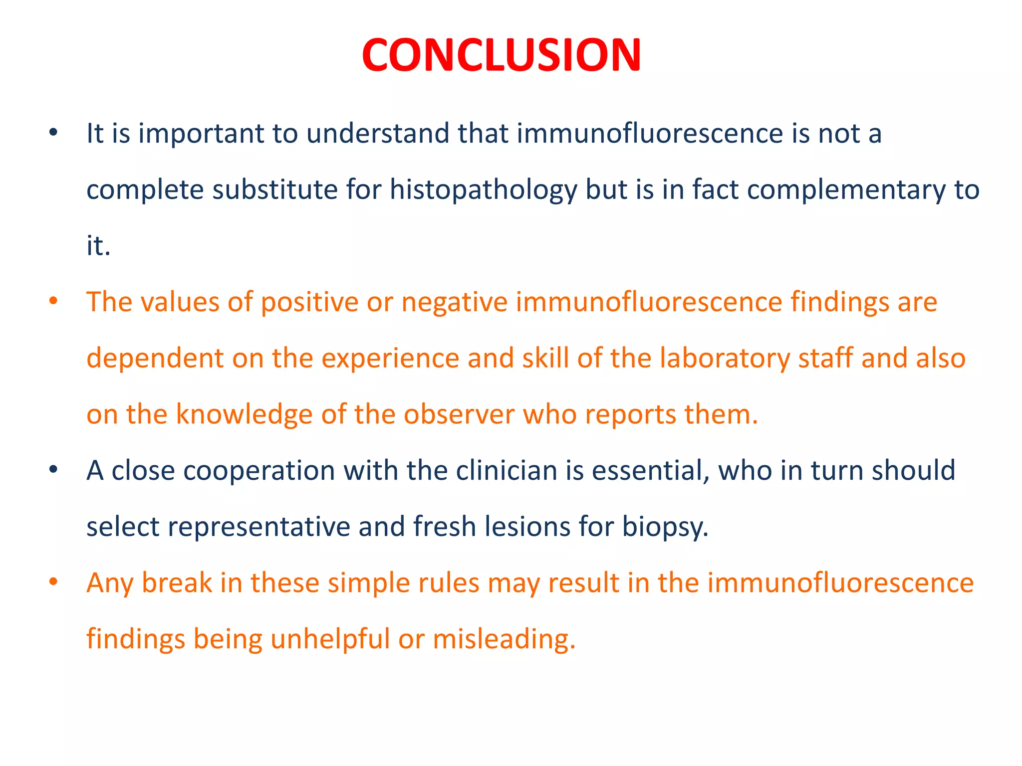 Direct Immunofluorescence in Dermatology | PPTX