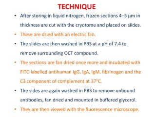 Direct Immunofluorescence in Dermatology | PPTX
