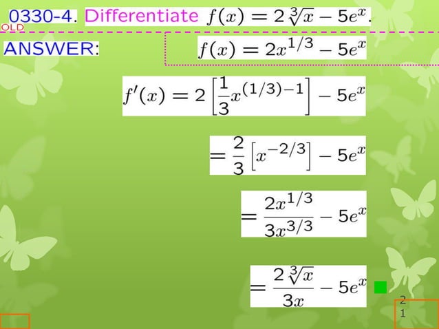 Continuity and differentiability | PPTX