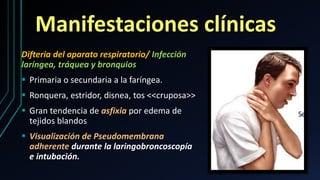 DIFTERIA, TOS FERINA, TÉTANOS | PPTX
