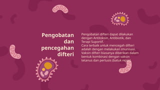 PPT penyakit tidak menular difteri surveilans kesehatan | PPTX