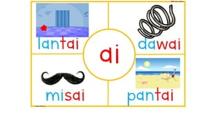 bahasa melayu topik diftong.ptx tahun 1 | PPTX
