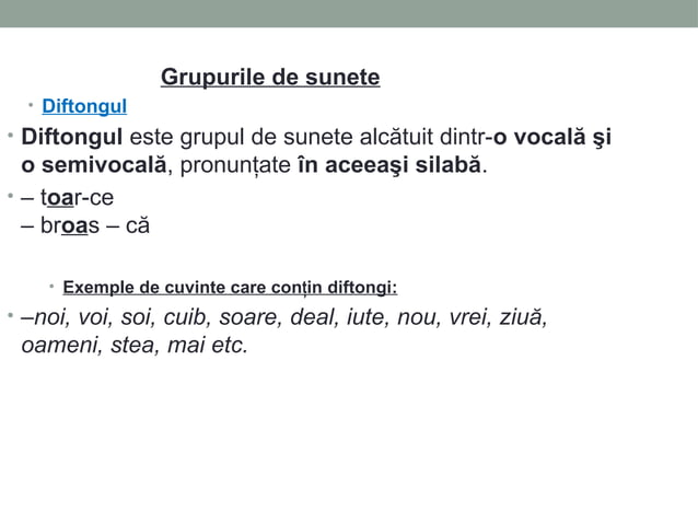 diftong._triftong._hiat_didactic. clasa 5pptx | PPT