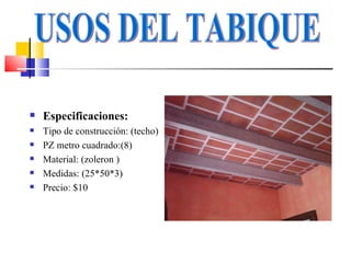 Tabique | PPT
