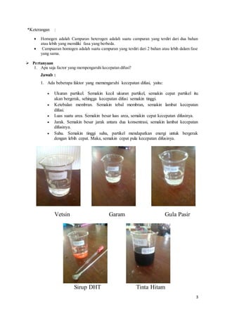 laporan Difusi dan osmosis | DOCX