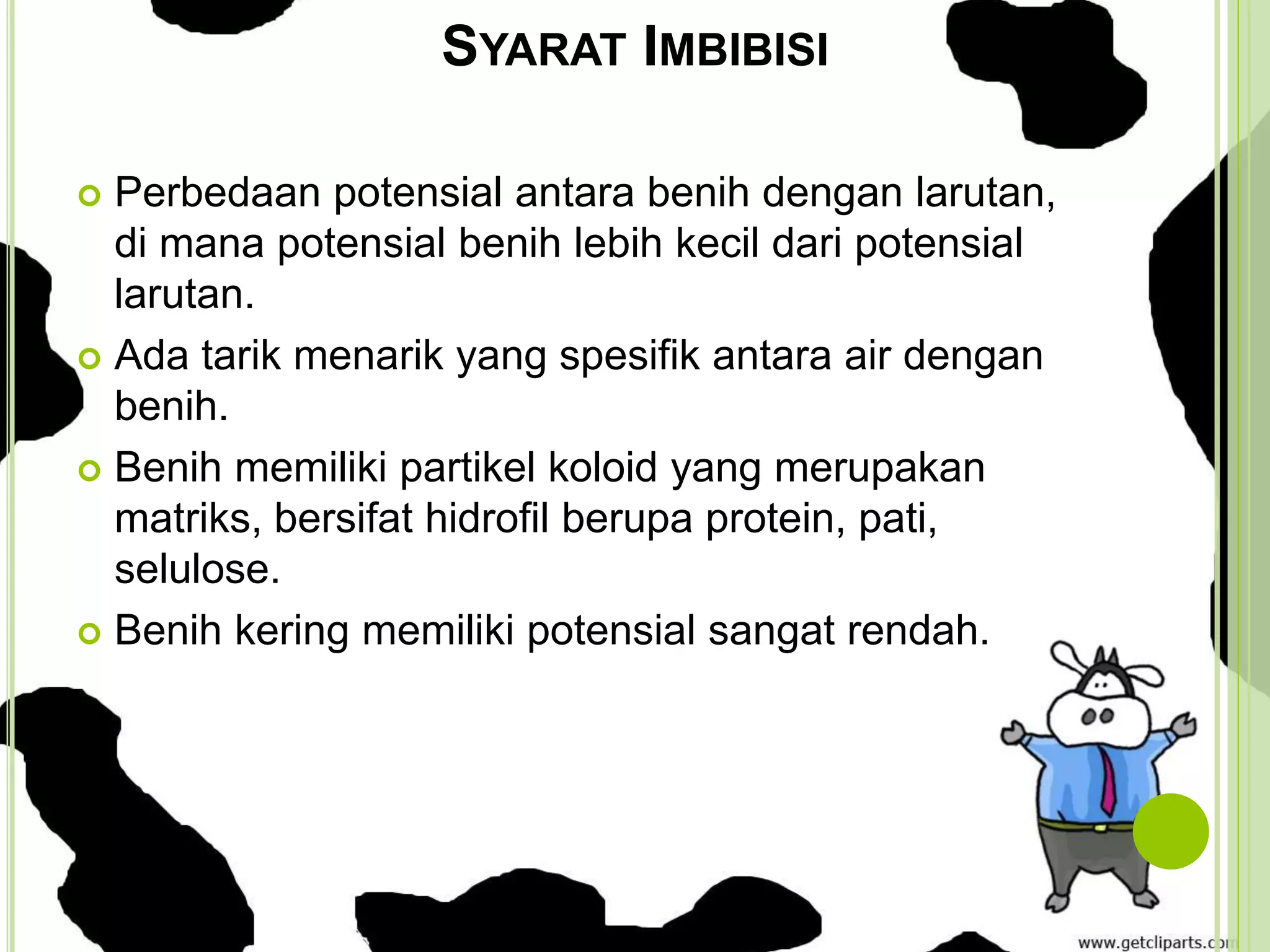 Difusi osmosis imbibisi | PPTX