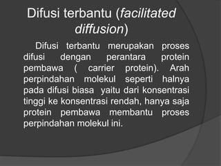 Difusi sel welly andri | PPTX