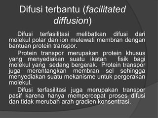 Difusi sel welly andri | PPTX