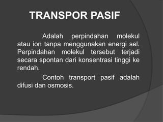 Difusi sel welly andri | PPTX