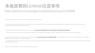 使用 Dify 做 AI 应用 - 接触2周的一些小想法小心得分享 Ruby Tuesday Shanghai | PPT