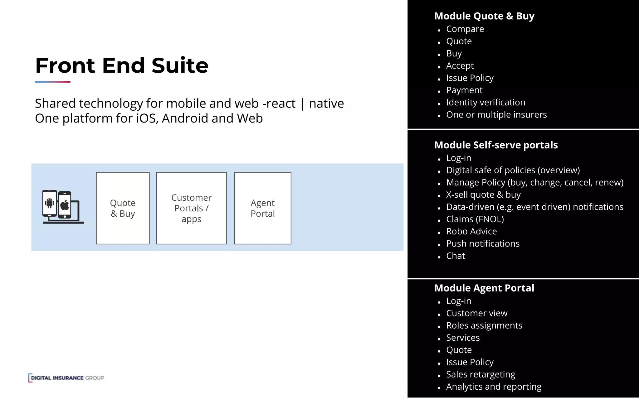 TDI Startup InsurTech Award - DIG slides | PPTX | Cloud Computing ...