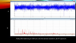 Diganosis of pulley belt system faults using vibrations analysis | PPTX