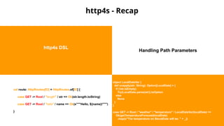 Dig Deeper With http4s | PPT