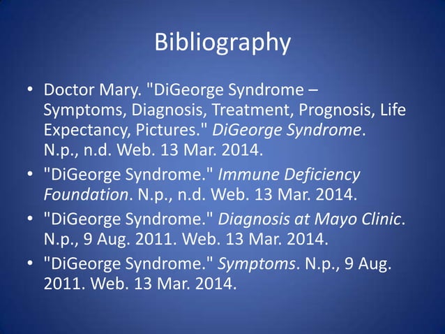 Di george syndrome (dgs) | PPTX | Blood Disorders | Diseases and Conditions