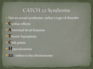 Di george syndrome ppt | PPTX