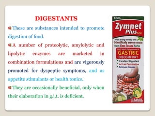 Digestants and Carminatives | PPTX