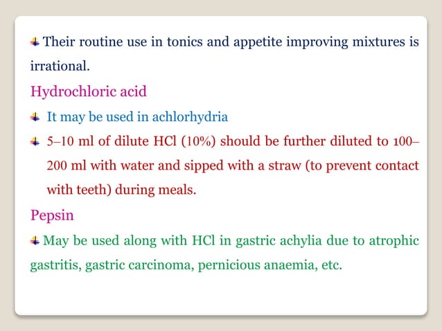 Digestants and Carminatives | PPTX