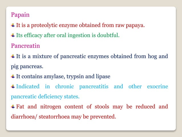 Digestants and Carminatives | PPTX