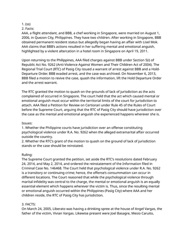 Criminal Law cases and digested cases.docx