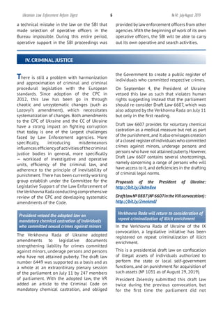 Ukrainian Law Enforcement Reform Digest №14 | PDF