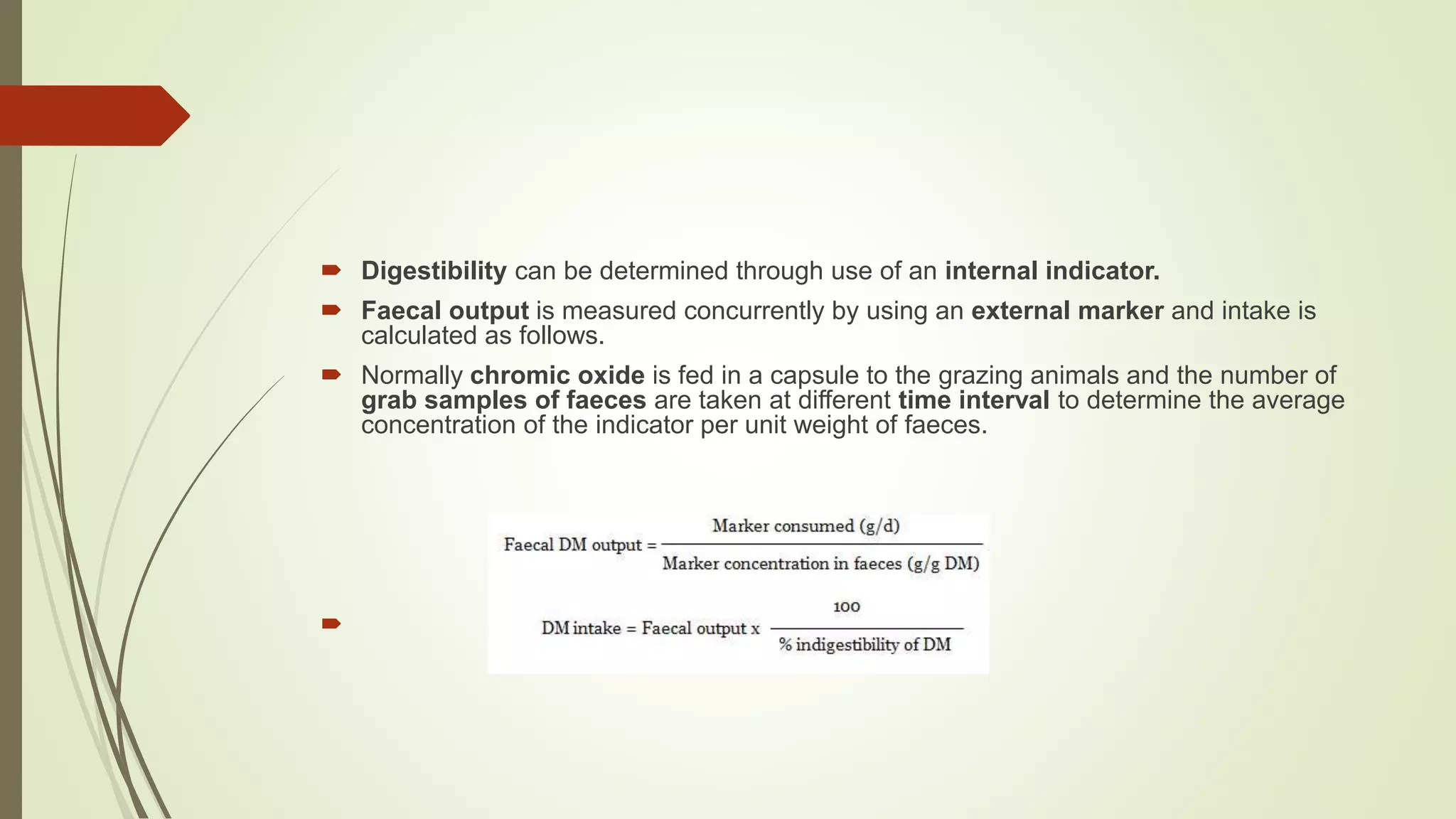 Digestibility trial | PPTX