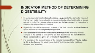Digestibility trial | PPTX