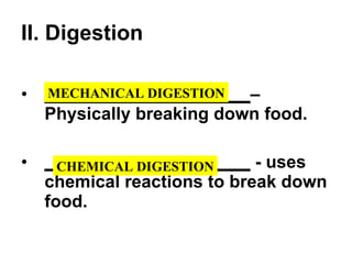 Digestion! | PPT