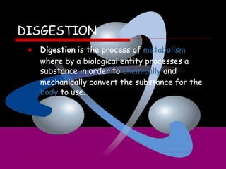Digestion | PPT