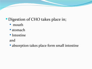 Digestion glycolysis | PPT