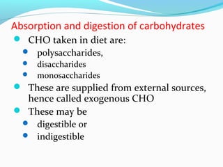 Digestion of glycolysis --Sir Khalid (Biochem) | PPT