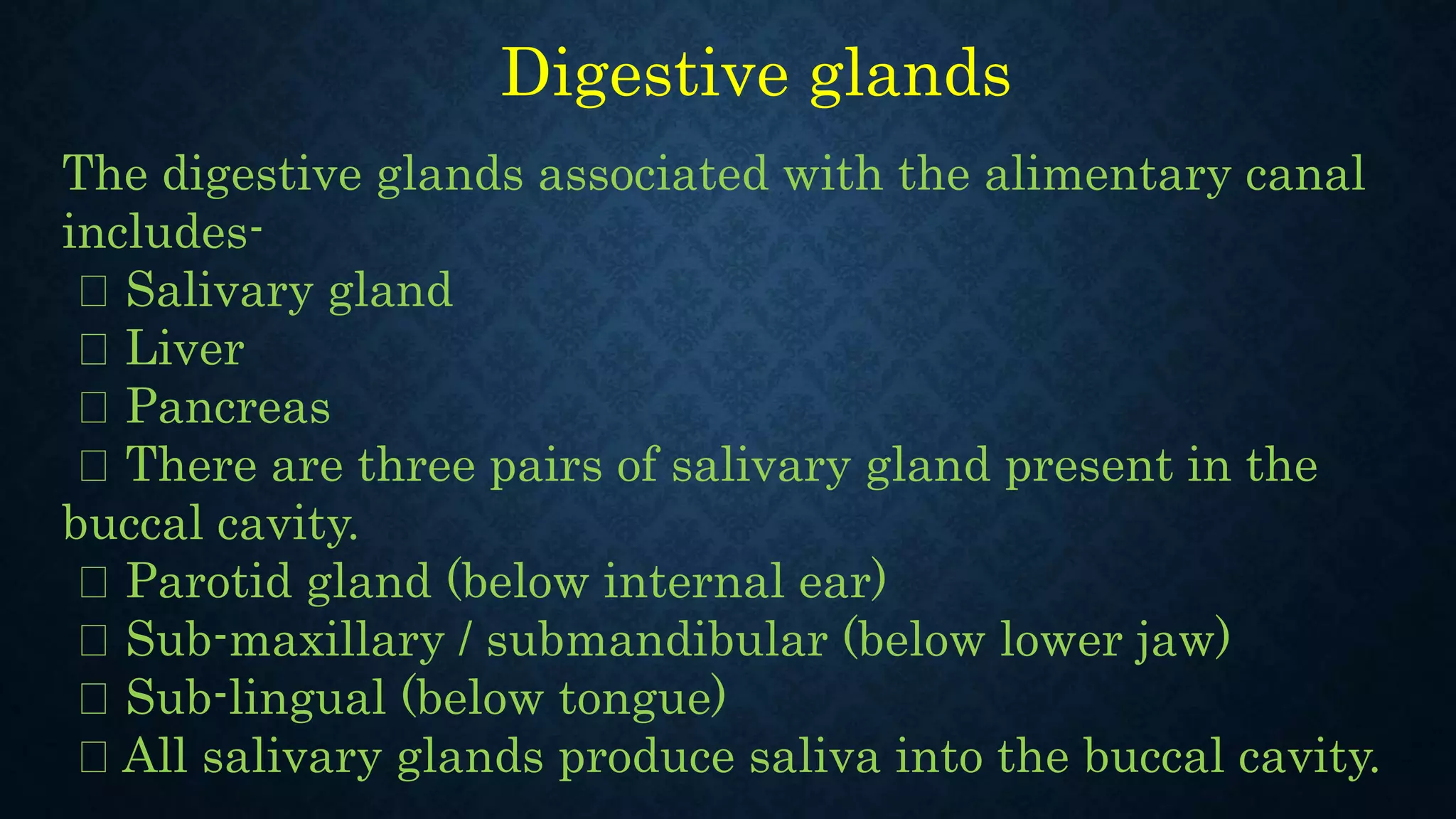 Digestion and absorption | PPTX