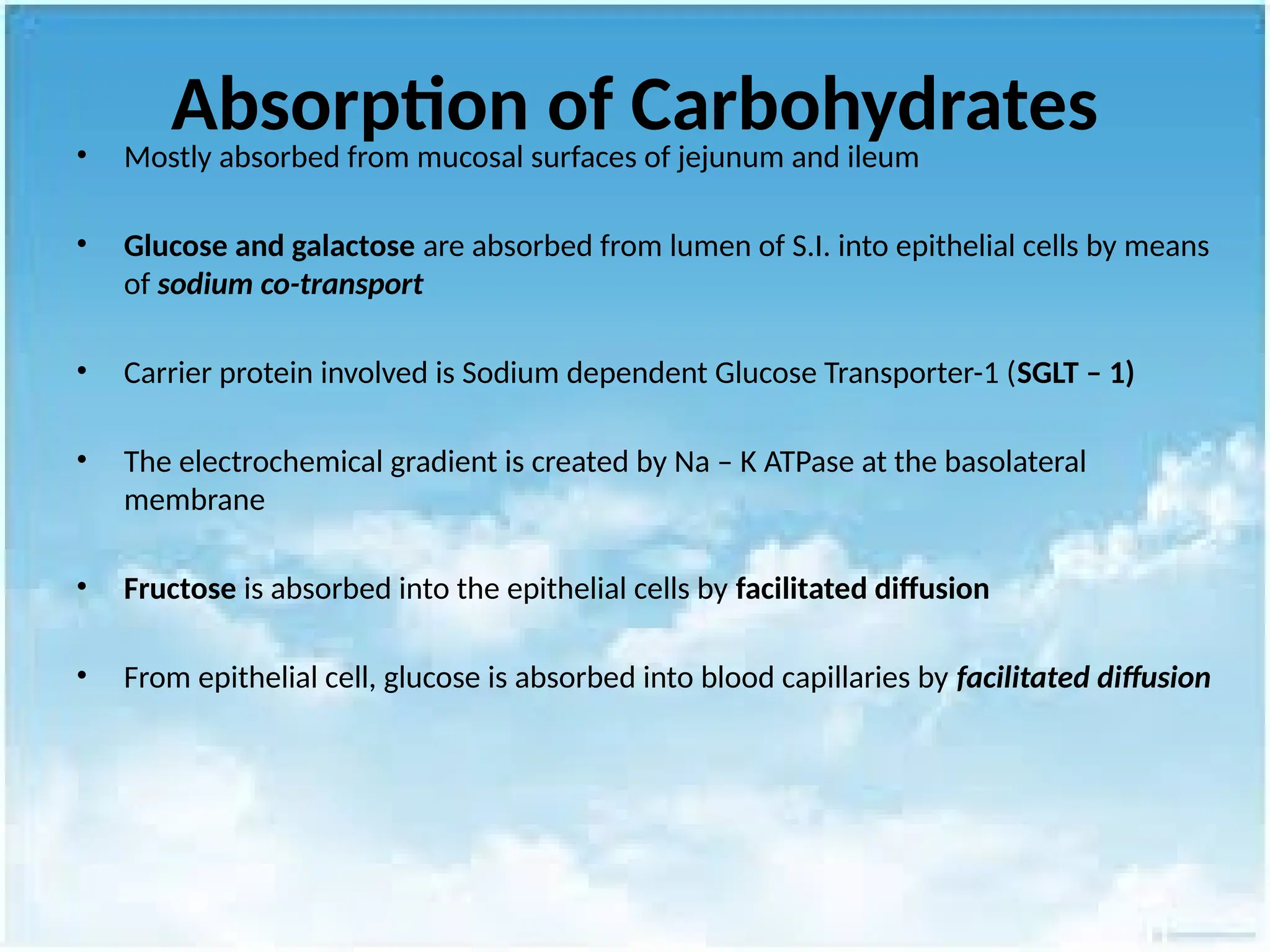 DIGESTION AND ABSORPTION.powerpoint presentation | PPTX