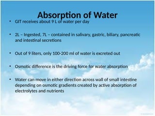 DIGESTION AND ABSORPTION.powerpoint presentation | PPT