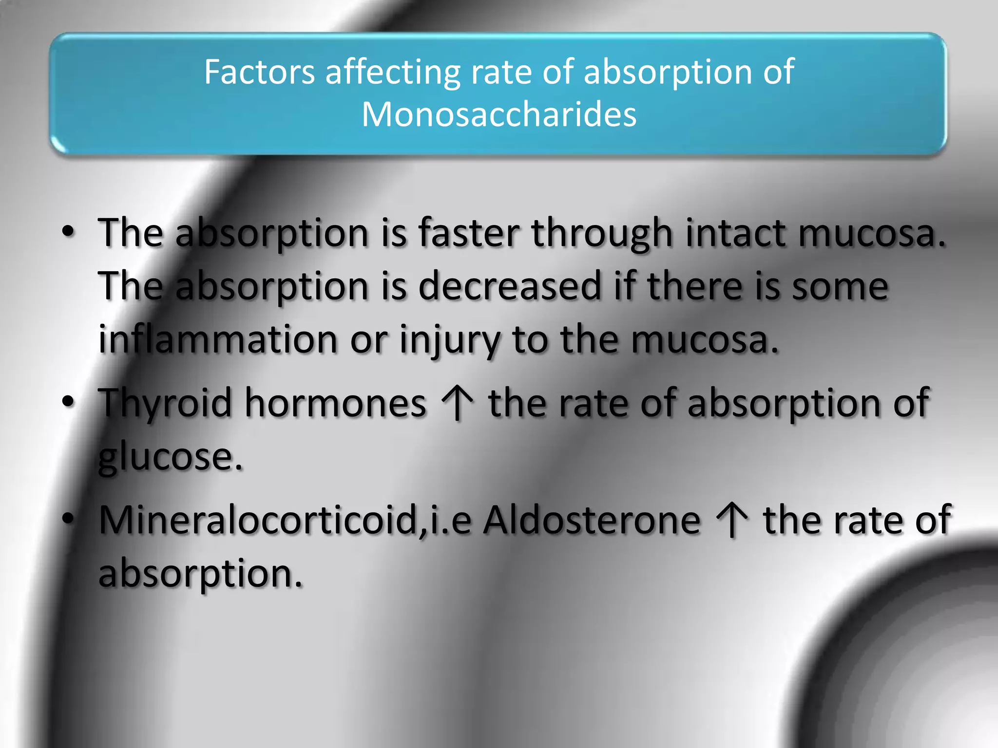 Digestion and absorption of carbohydrates | PPTX