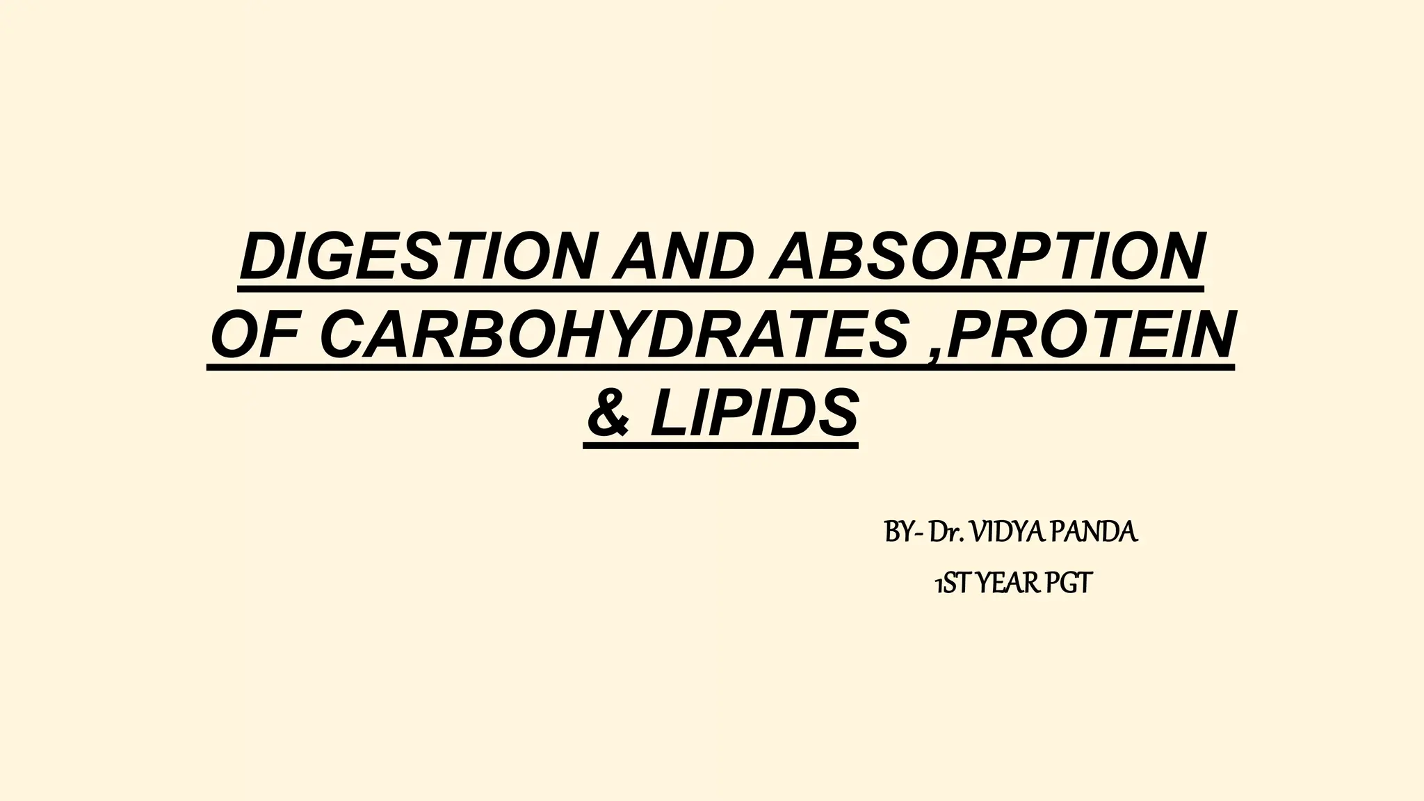 DIGESTION AND ABSORPTION OF CARBOHYDRATES part 1.pptx