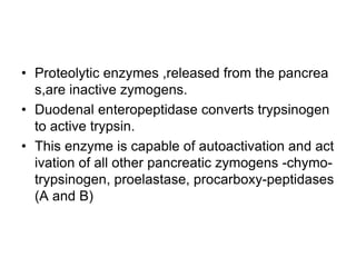 Digestion and absorption of proteins mani@ | PPTX