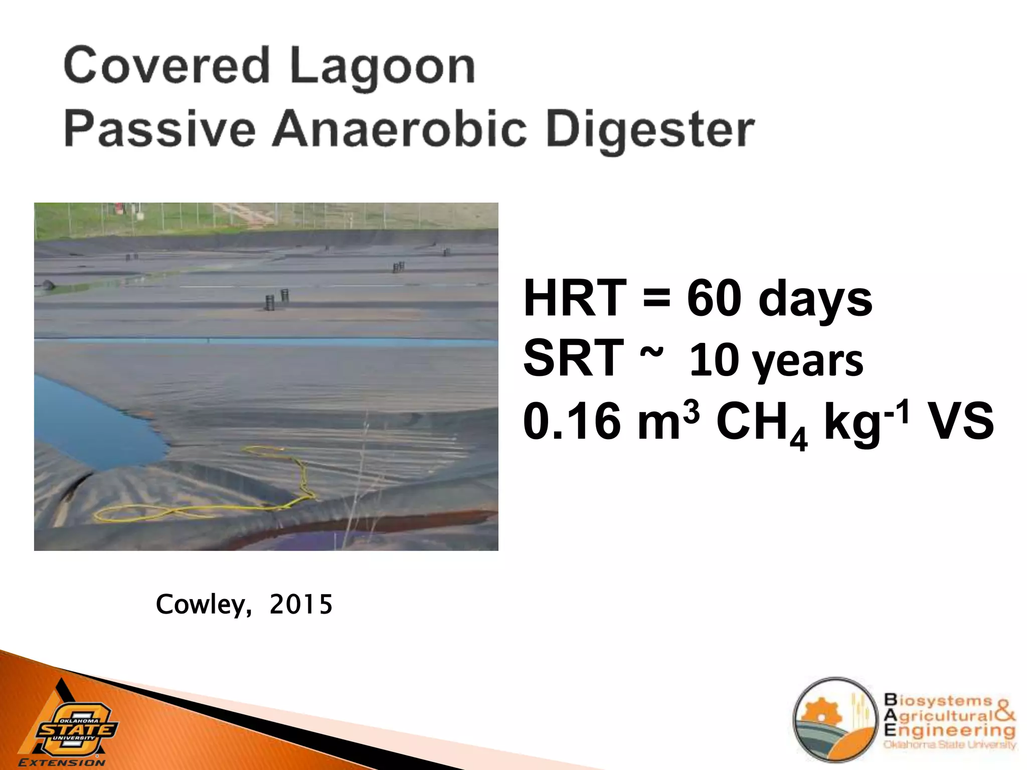 Technologies for Anaerobic Digestion of Flushed Swine Manure | PPTX