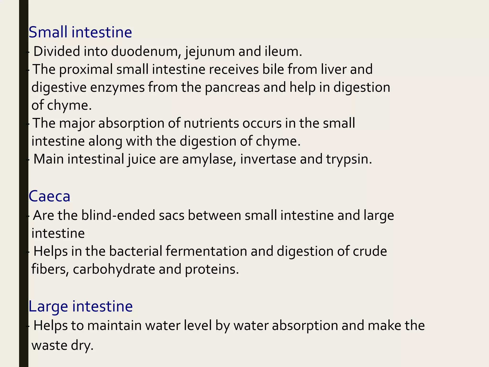 Digestion in poultry birds | PPTX
