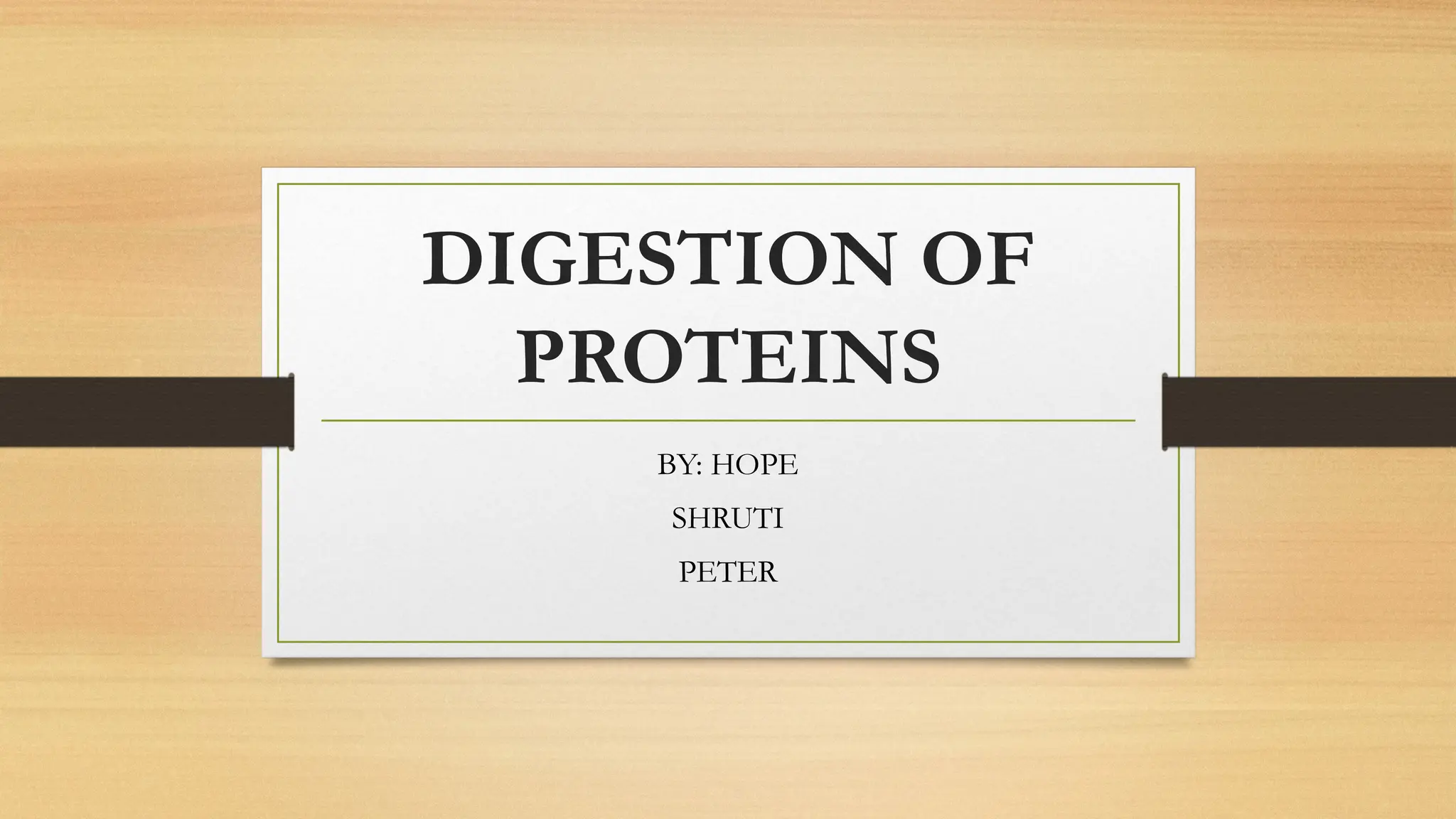 digestion_of_proteins [2].pptx biochemistry | PPT