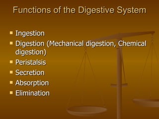 Digestion powerpoint | PPT