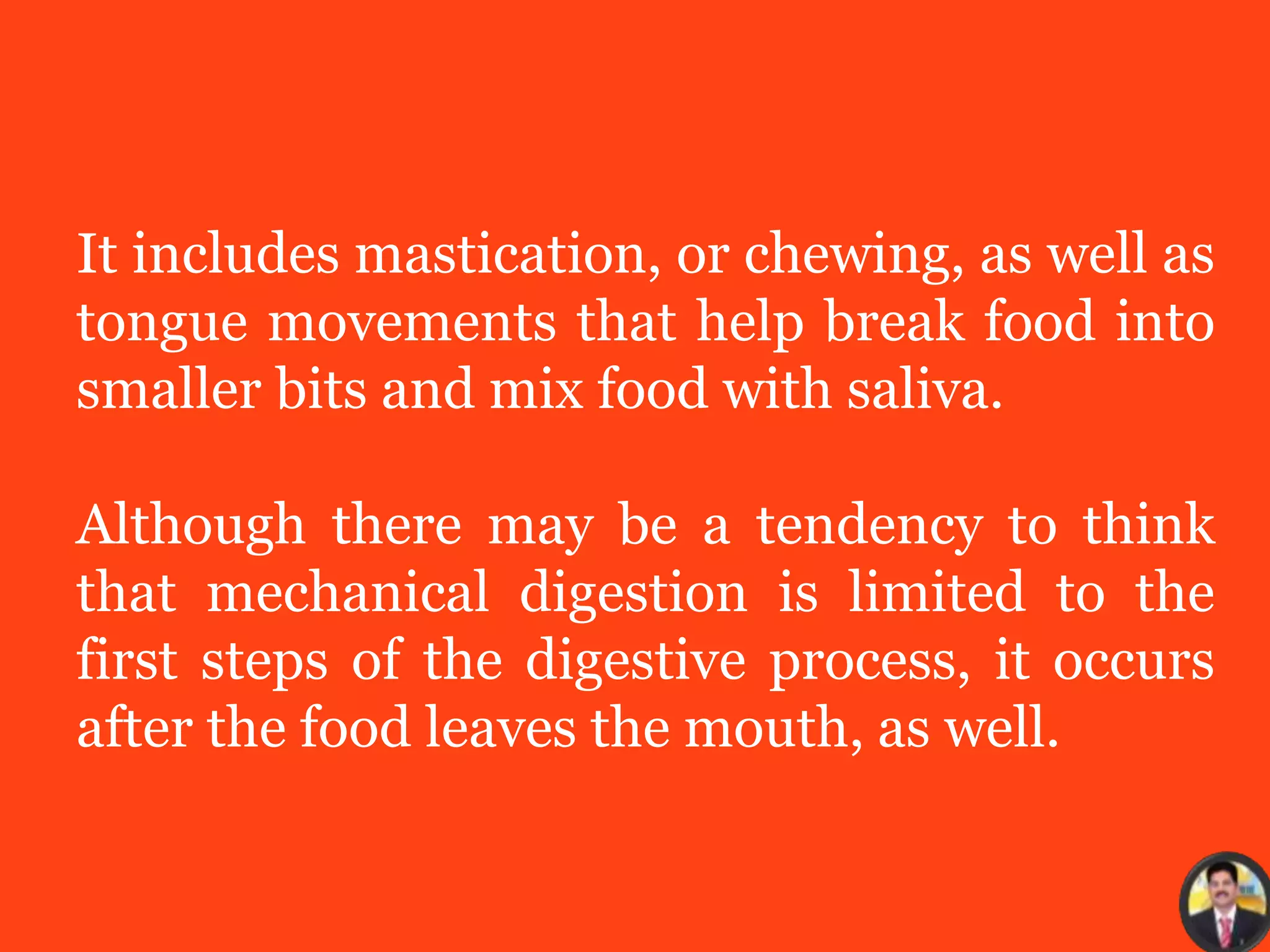 Digestion process in human | PPTX