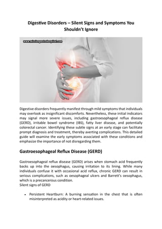 Digestive Disorders – Silent Signs And Symptoms You Shouldn’t Ignore.pdf