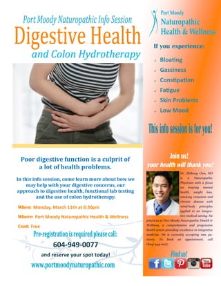Digestive health info session | PDF